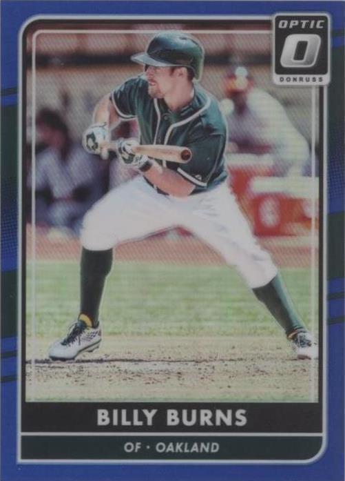 2016 Panini Donruss Optic - Billy Burns #129 Blue /149 for sale online ...