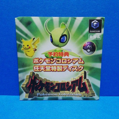 Pokemon Colosseum Celebi Bonus Disc Nintendo GameCube GB Japan | eBay UK