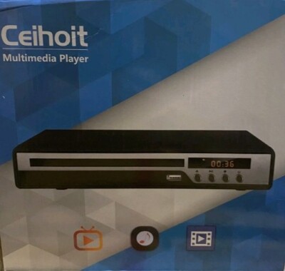 Ceihoit Multimedia Player DVD/CD DVP 507 w/ Remote & Cables. New in Box ...