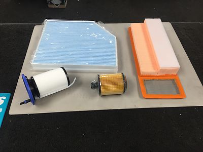 FOR PANDA 500 1.3DIESEL SERVICE KIT OIL FILTER AIR FUEL POLLEN CABIN ...