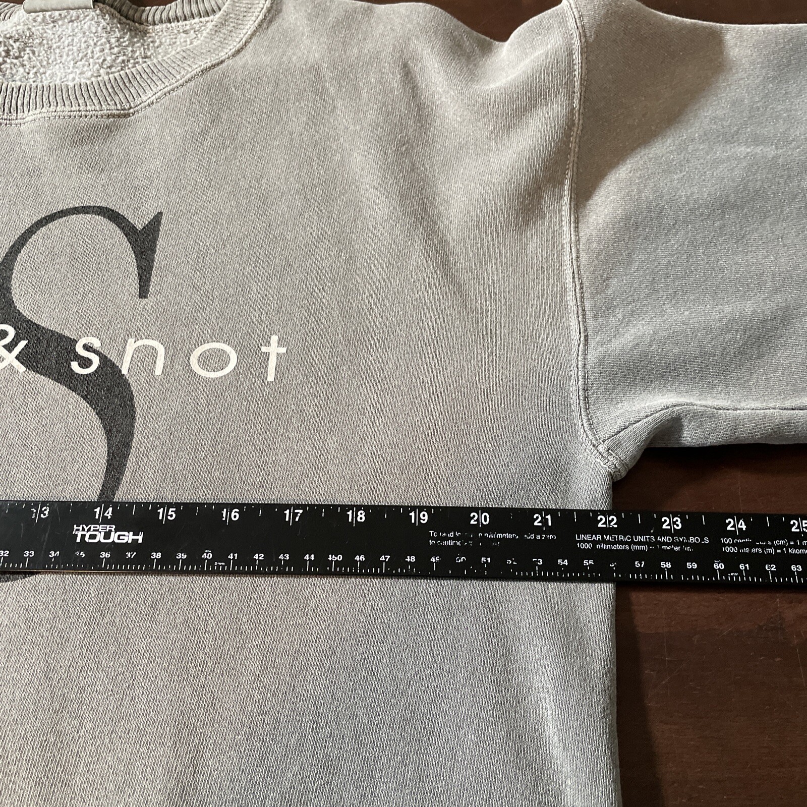 Vintage PUKE & SNOT Calvin Klein Script Comedy Sweats… - Gem