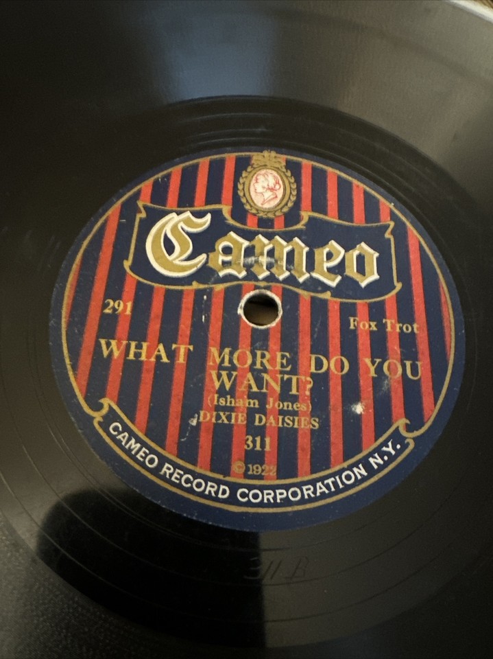 Cameo 78 RPM Dixie Daisies - Lovin Sam / What More Do You Want 291 V+ ...