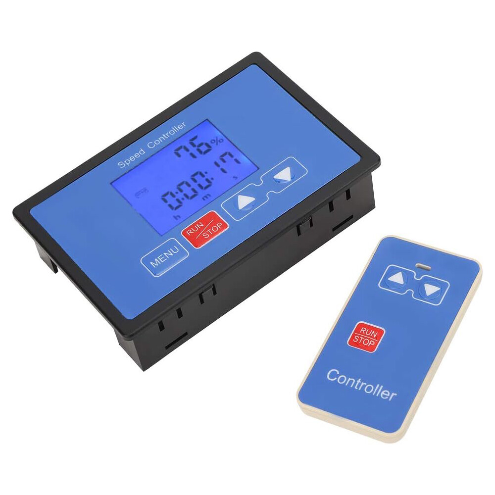 DC 6.5V-55V 30A PWM Motor Speed Controller Brush Motor Wireless Remote ...