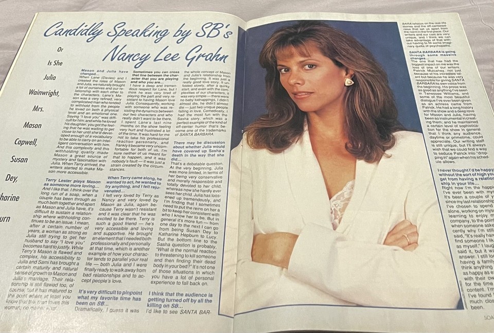 VINTAGE SOAP OPERA MAGAZINE 1990 YOUNG & THE RESTLESS, DAYS OF OUR ...