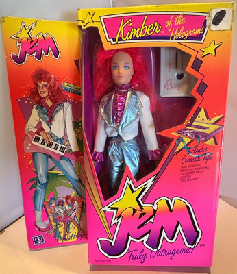 1985 Jem and the Holograms Kimber Doll #4202 NIB | eBay