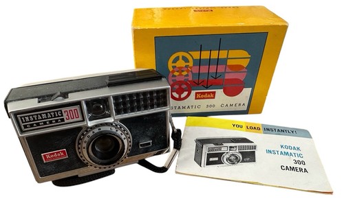 Kodak Pocket Instamatic 300 camera outfit boxed With Instructions Mint ...