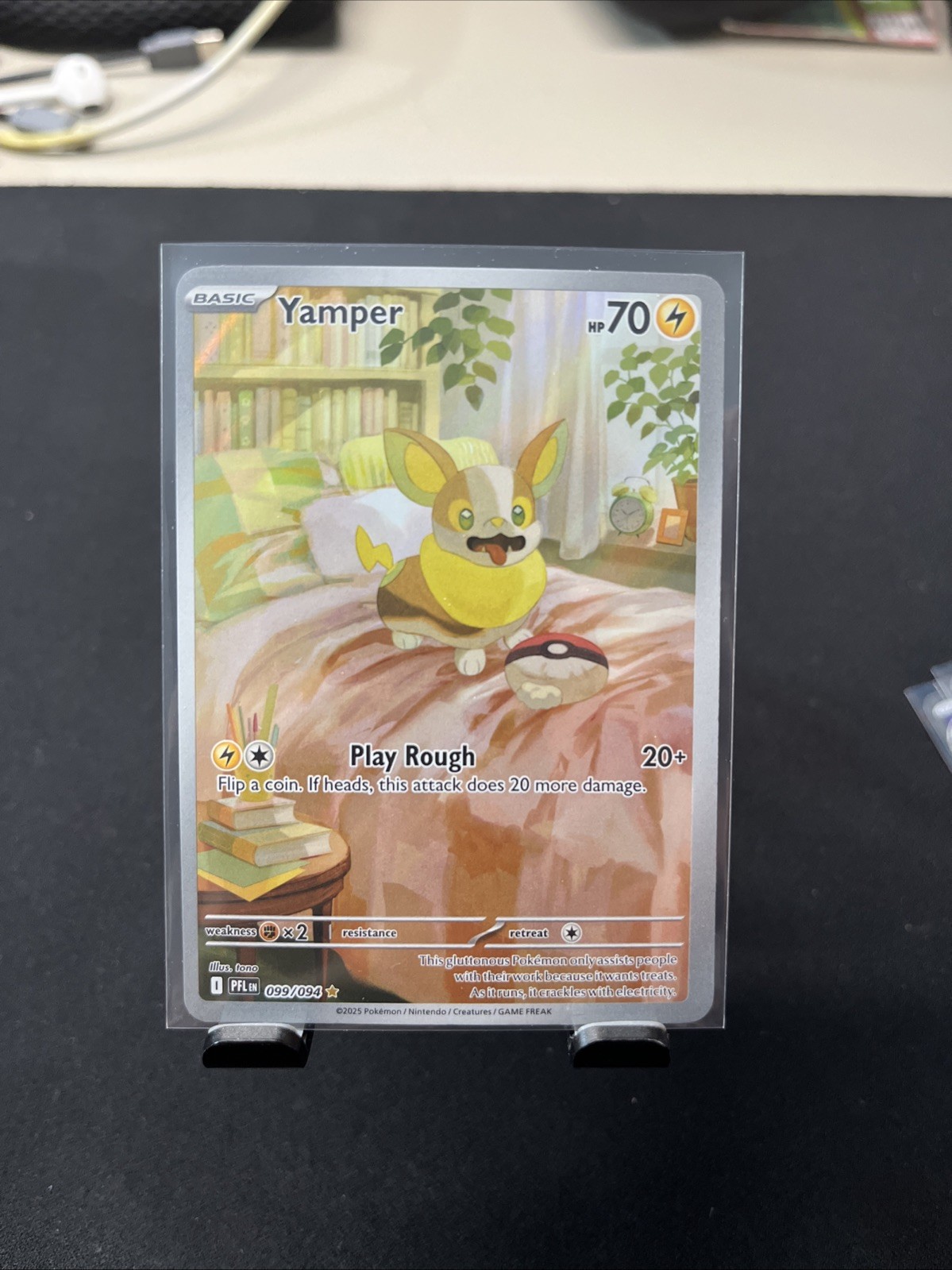 Yamper 099/94 | Illustration Rare Card | Phantasmal Flames