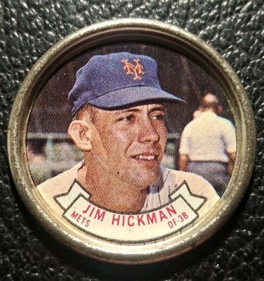 1964 TOPPS *JIM HICKMAN* METS, "COIN" PREOWNED (#K115) | eBay