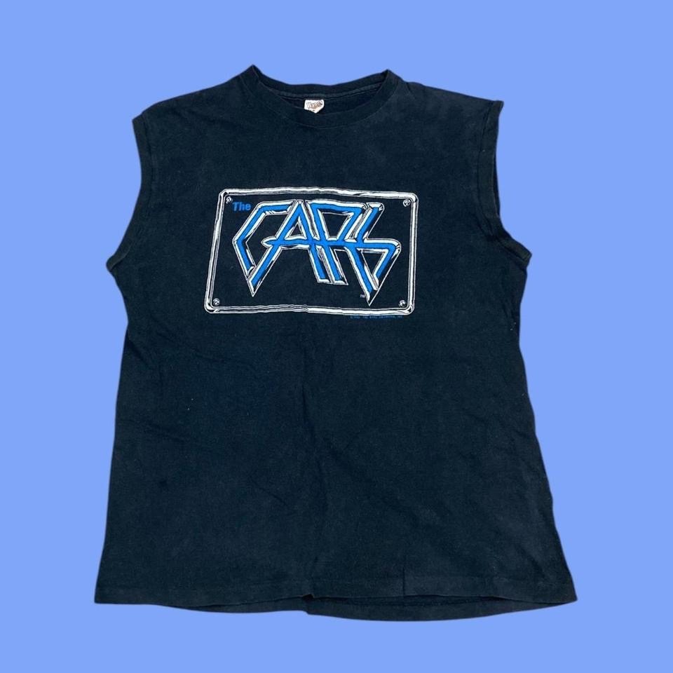 Authentic 1980 The Cars On the Road Tour Muscle Tee - Gem