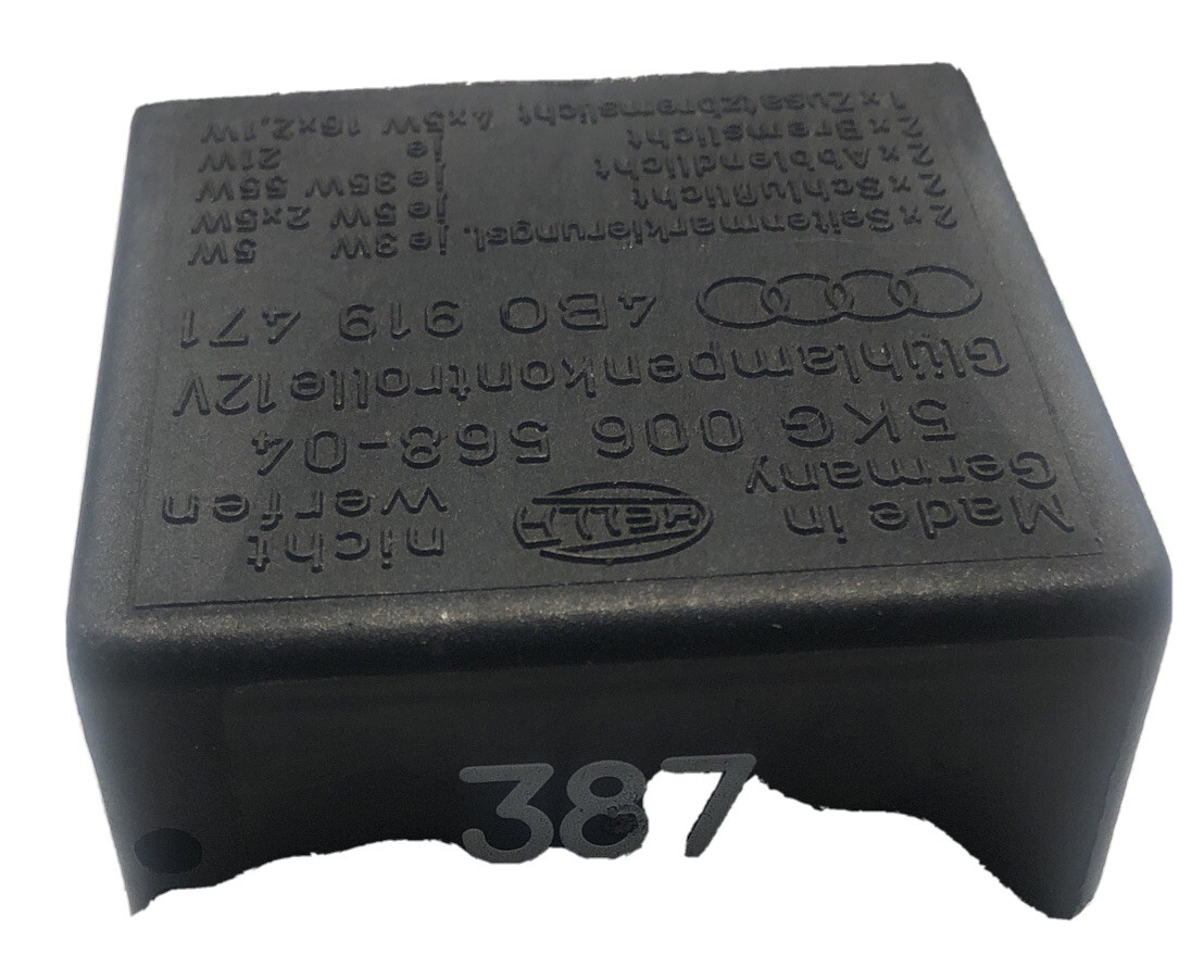 EXTERIOR LIGHT / LAMP RELAY # 387 - AUDI A4 A6 A8 ALLROAD RS6 VW PASSAT ...
