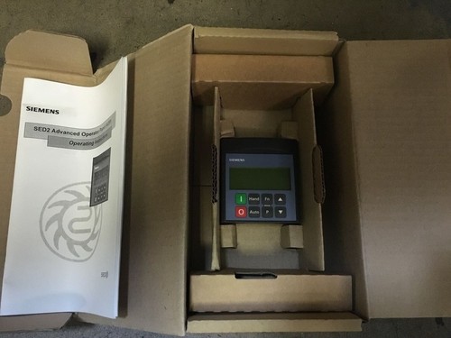 SIEMENS SED2 AOP1 ADVANCED SED PANEL (ASP) FOR VARIABLE FREQUENCY DRIVES VFDS | eBay