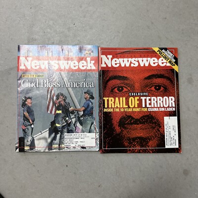 2 MAGAZINES 9/11 NEWSWEEK September 11, 2001 l9/24/01 Tale Of Terror ...