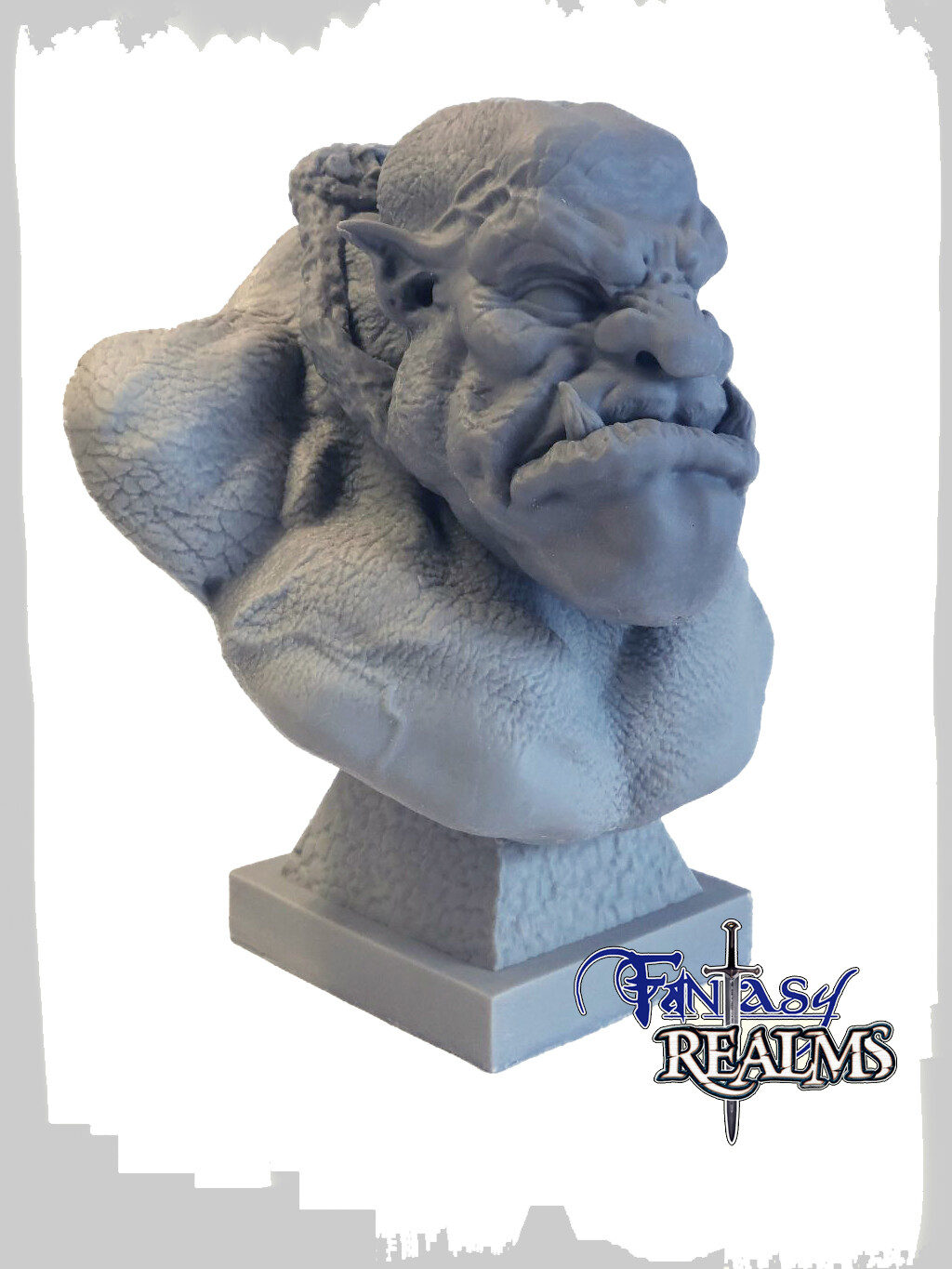 Ogre Fantasy Resin Horror Model Kit bust warhammer bloodbowl | eBay UK