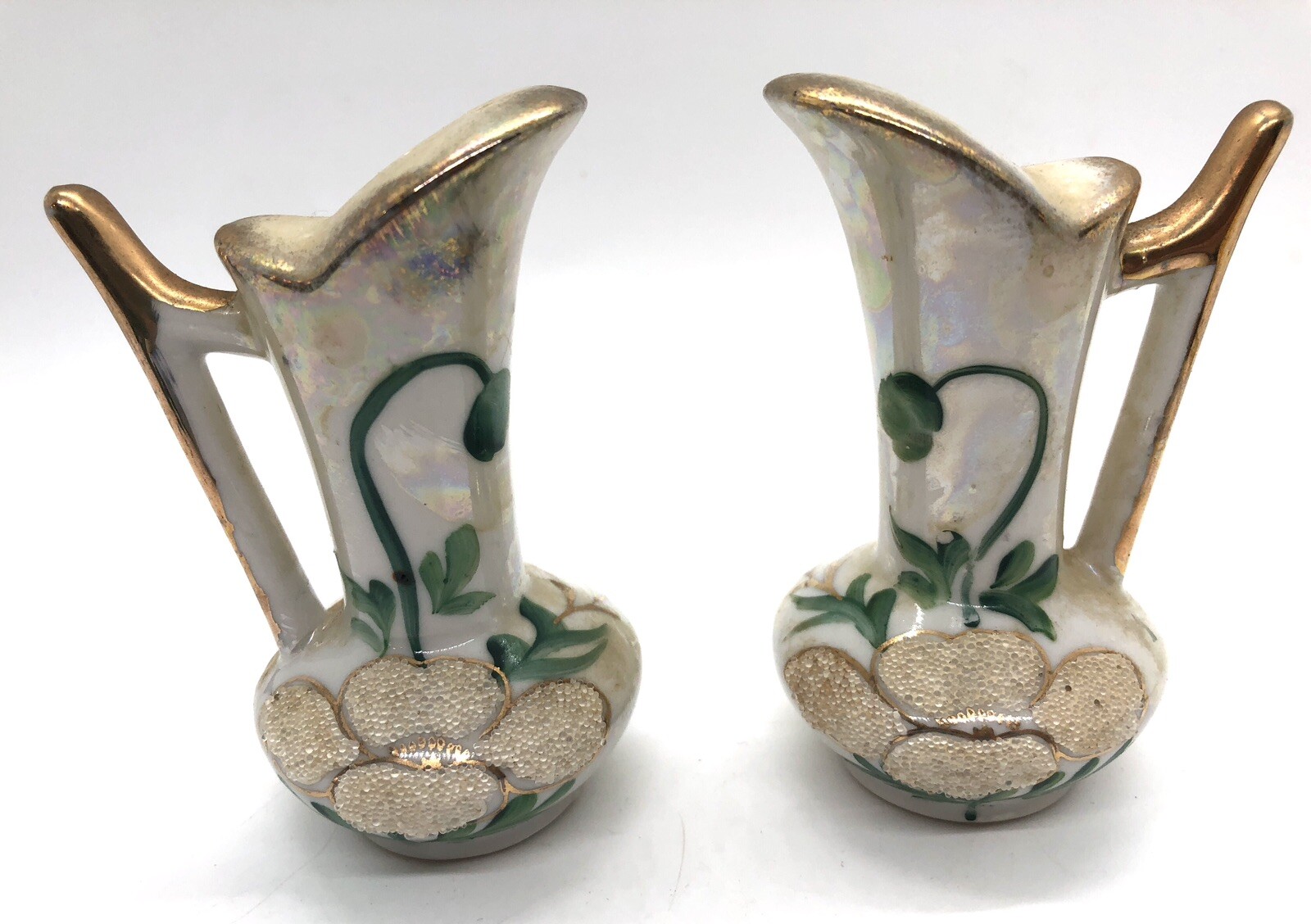 Vintage Relco Japan Hand-painted Elegant Pitcher Shaped Salt & Pepper Set M1 | eBay