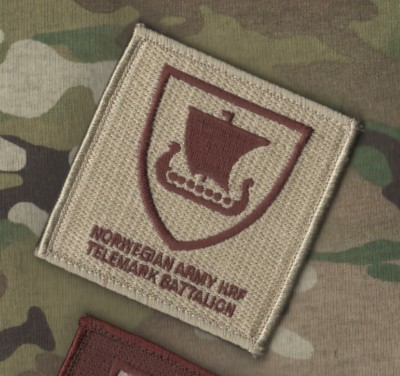 Norway Norge Army Mechanised Infantry Telemark Battalion TMBN velkrö ...