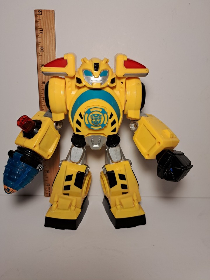 Hasbro Transformers Robot Bumble Bee 2012 Lights Sounds Tested Works | eBay