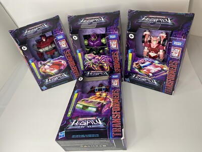 Lot Of 4 Transformers Legacy Arcee Tarantulas Knock-out Wild Rider | eBay