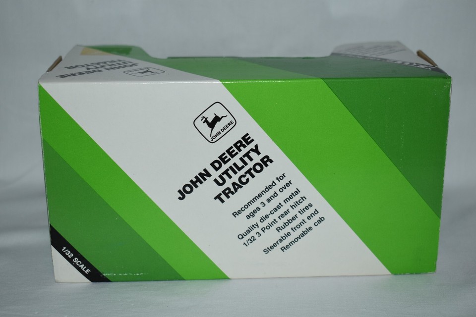 Ertl 1:32 John Deere 3140 Tractor FWD W/3 Point Rear Hitch Rubber Tires ...