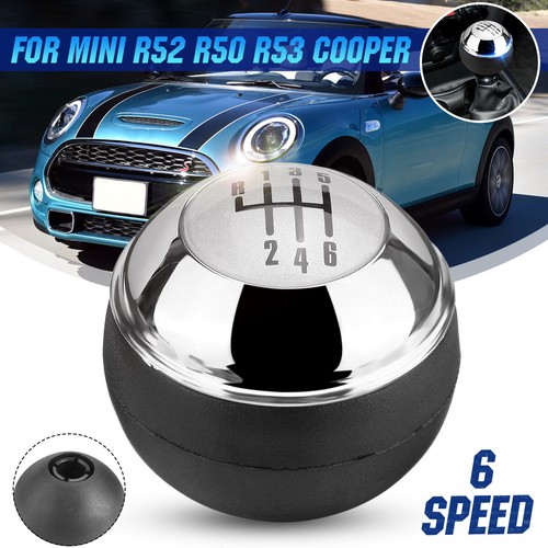 Car 6 Speed Gear Shift Knob Shifter For Mini Cooper S R52 R53 3 DOORS ...