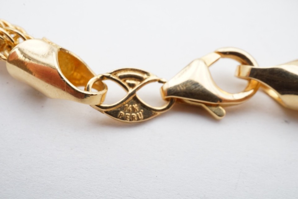 EternaGold 14k Yellow Gold Necklace 18" | eBay