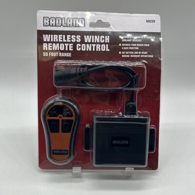 Badland Wireless Winch Remote Control 50 Foot Range Accessory User ...