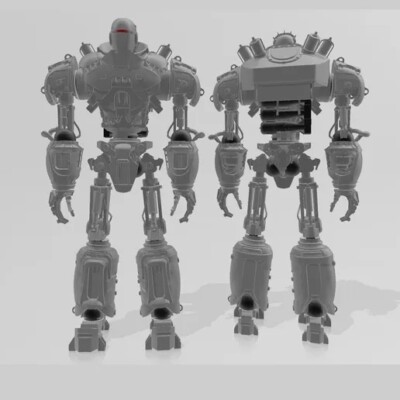 Fallout Liberty Prime Figure Paint Yourself Project 10” | eBay