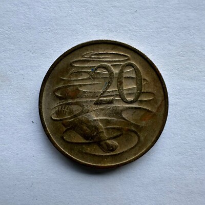 Australia Twenty Cents 20c 1967 (Platypus) - Circulated Original - RARE ...