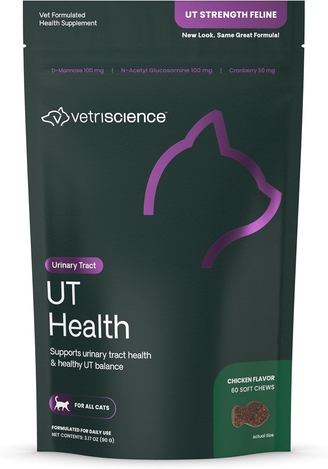 UT Health Chews, UT Strength Cranberry and D-Mannose Bladder & Urinary ...