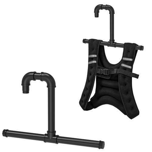 Weighted Vest Hanger - Heavy Duty Metal Clothing Rack for Weighted Vest ...