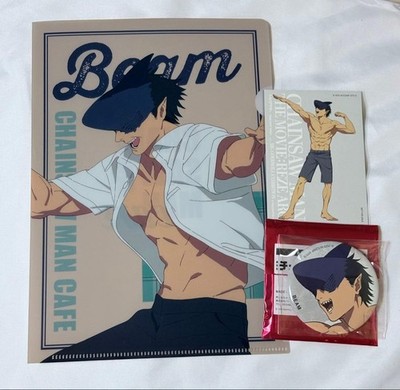 Chainsaw Man Beam Trading Can Badge with Clear File and Bonus Card New ...