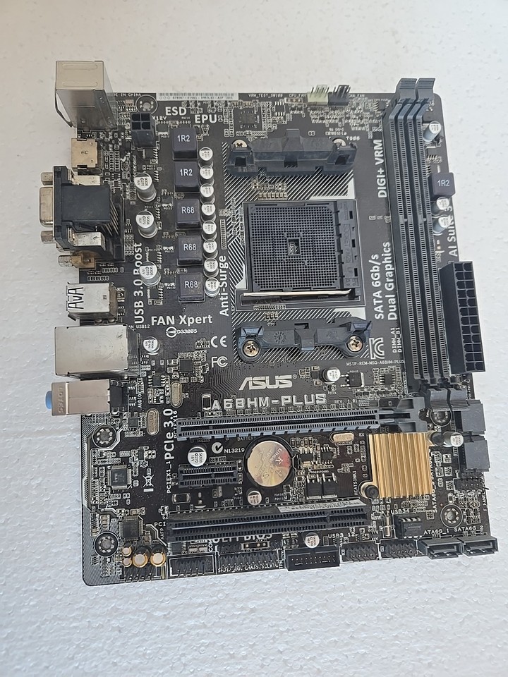 ASUS Motherboard A68HM-PLUS | No CPU A | eBay