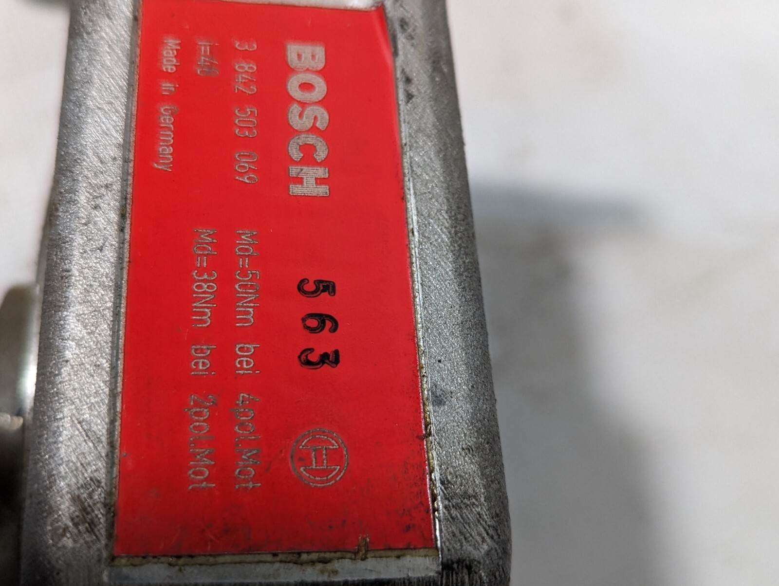 Bosch 3842503069 Conveyor Gear Reducer T32957 for sale online | eBay