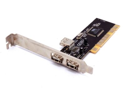 Hama 00062753 V1 USB 2.0 2way PCI Adapter Schnittstellen-Karte V6212-H1 ...