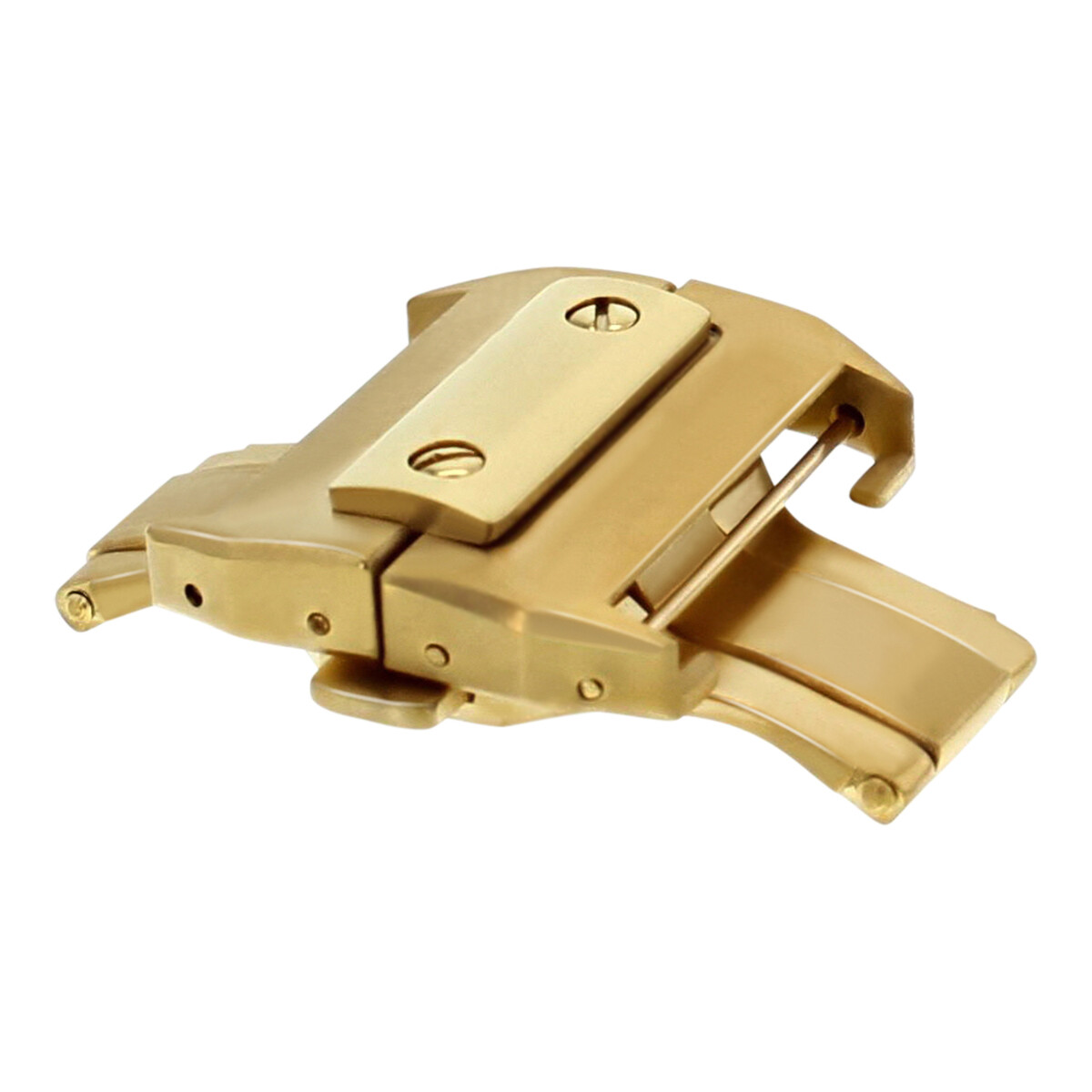 21MM DEPLOYMENT BUCKLE CLASP FOR CARTIER SANTOS 100XL CHRONO BAND STRAP ...