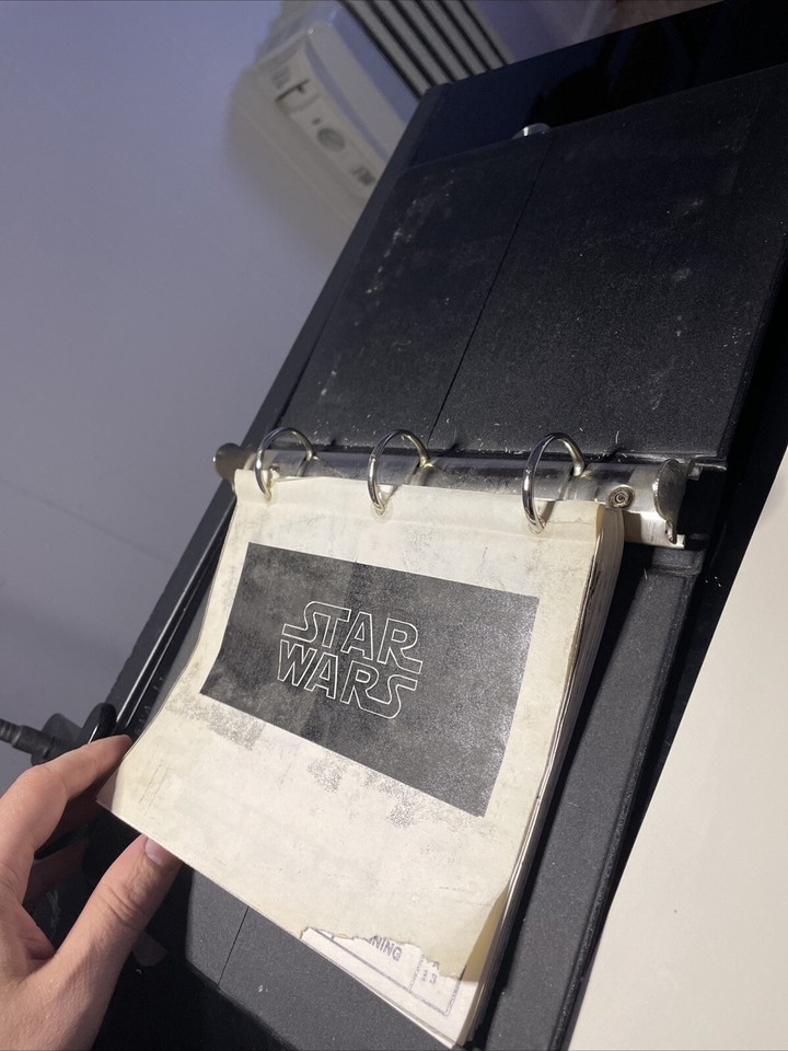 Star wars storyboards Empire Strikes Back movie props George Lucas Art ...