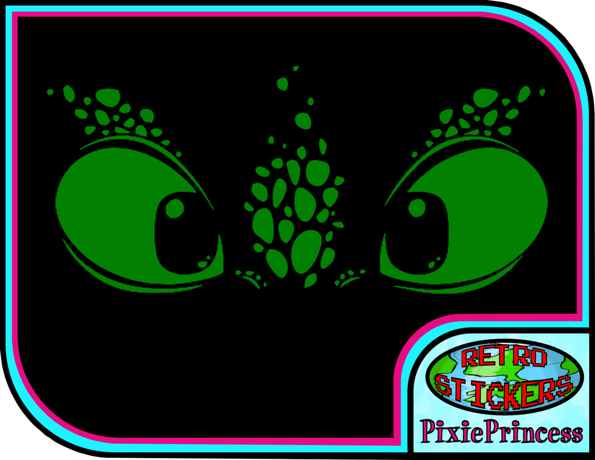 Toothless Dragon Eyes