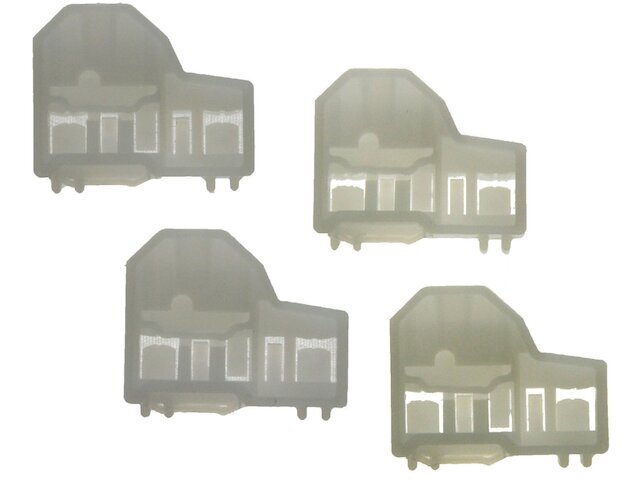 TRQ 94BQ56X Window Regulator Guide Clip Set Fits 1999-2005 Pontiac ...