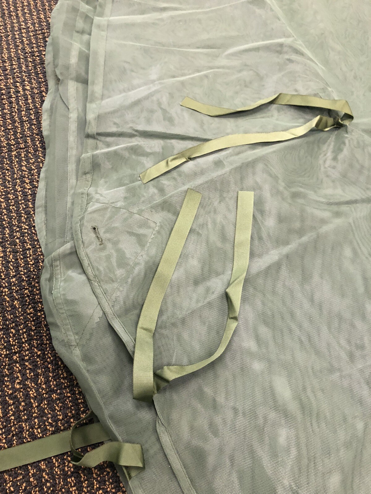 US Military Insect Net Mosquito Field Mesh Screen Netting Cot Tent with ...