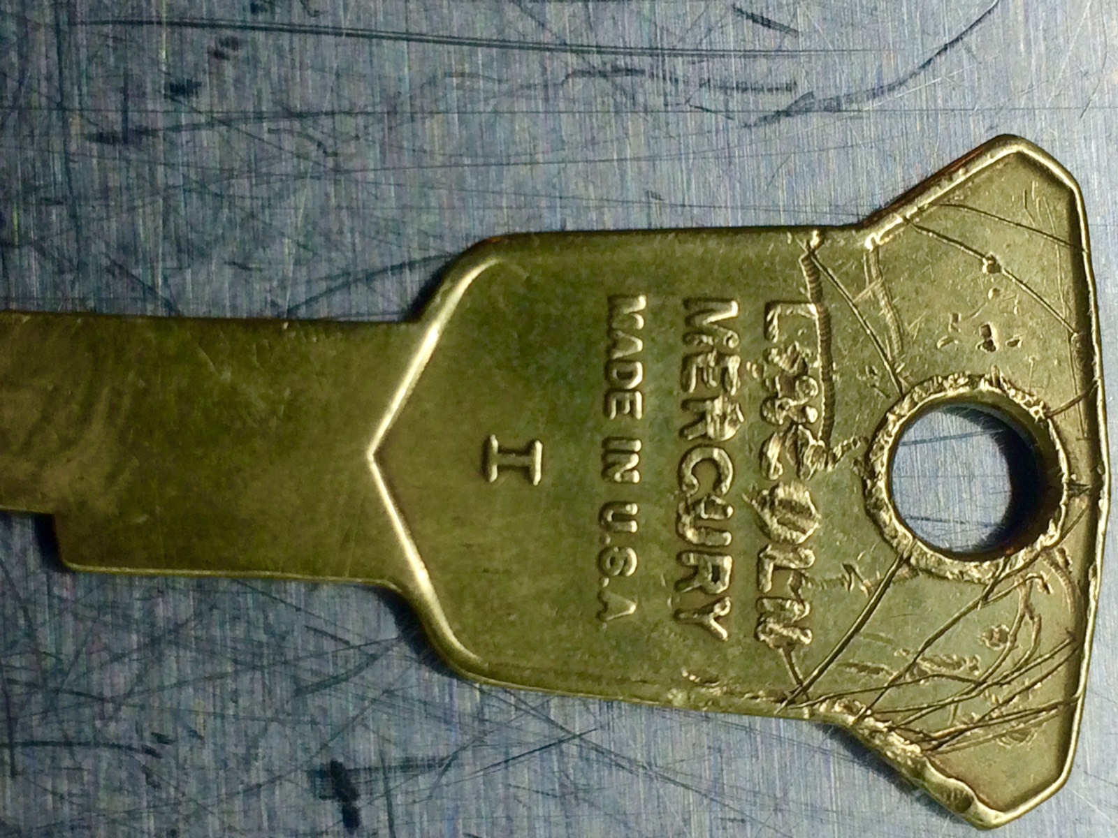 Vintage Lincoln Mercury Automobile Key | eBay