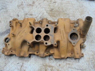 1959-60 283 ci V-8 Chevrolet Corvette Impala 4 Barrel Intake Manifold ...