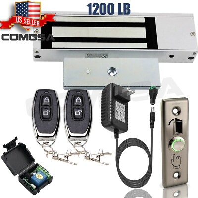 Door entry Access Control System, Electric Magnetic Lock 1200lb 500kg ...