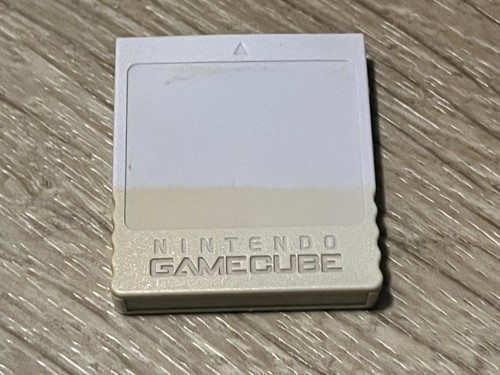 Nintendo Gamecube Memory Card Original OEM DOL-008 Authentic Official ...