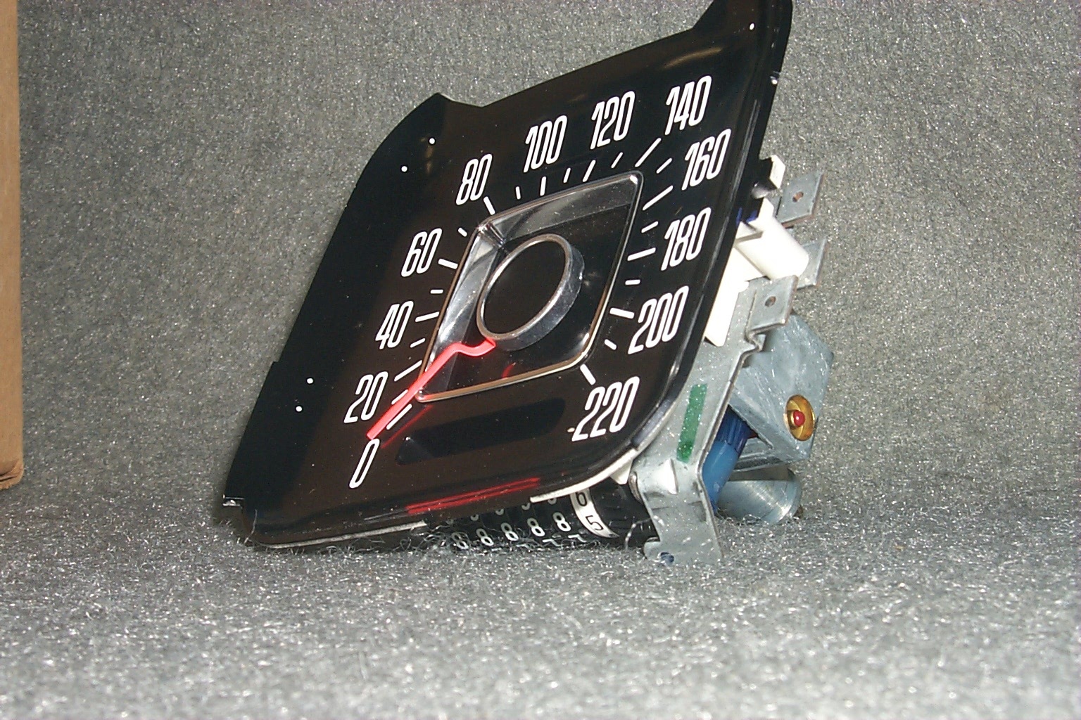 NOS Ford 220 KMH Police Car Speedometer 71 72 Mercury Monterey/Marquis ...