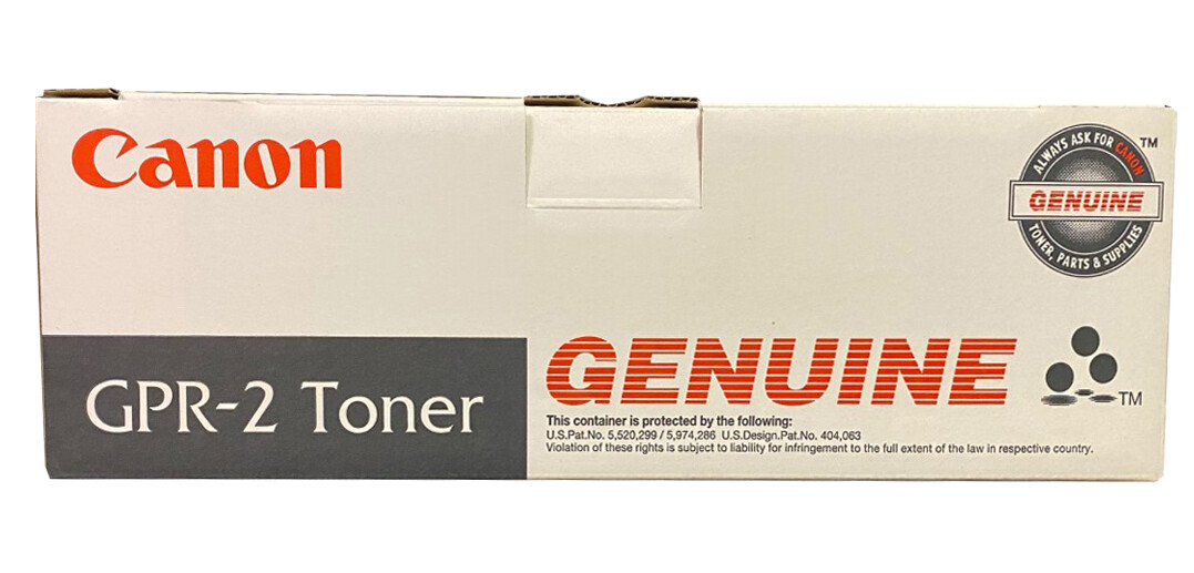Genuine Canon GPR-2 Black Toner (1389A004) - imageRUNNER 5000/6000 ...