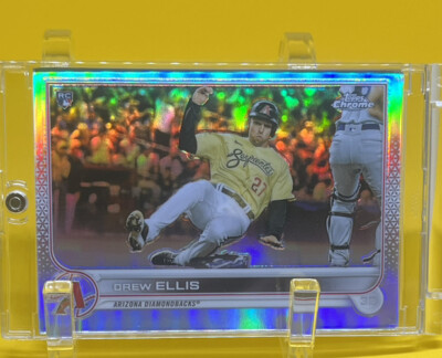 2022 Topps Chrome Drew Ellis Rookie-Arizona Diamondbacks-🧲 Case-RC | eBay