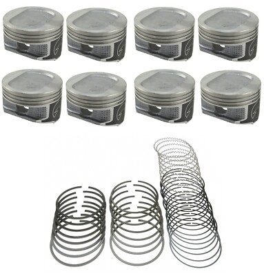 SEALED POWER Pistons Set/8+CAST Rings for 1994-2003 Dodge 5.9L 360 ...