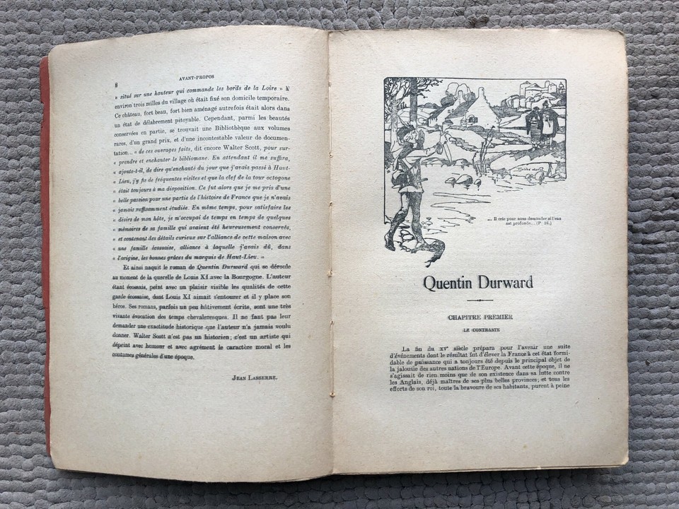 Walter Scott Quentin Durward Jean Lasserre Ill.Jobbé-duval Casterman | eBay