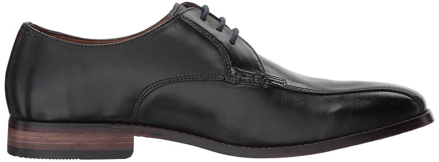 NEW CLARKS BOSTONIAN NARRATE WALK BLACK LEATHER SOLE DRESS COMFORT Lace ...