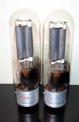 RARE Matched Pair GE 211/VT-4-C tubes - Test NOS | eBay