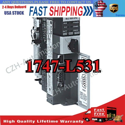 Allen-Bradley 1747-L531 SER E SLC 500 5/03 CPU Processor Unit ...